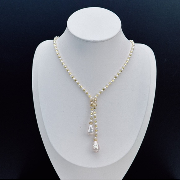 Jewelry | N5 Handmade Freshwater Baby Pearl Necklace | Poshmark
